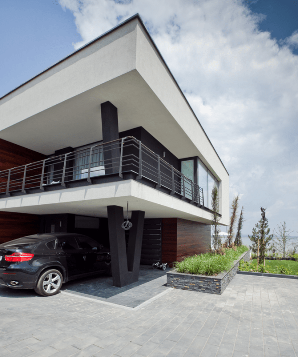 Locuinta moderna cu piscina | Cartierul rezidential Brates Lake Galati ...